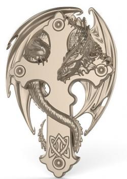 dragon cross 3d models 【 STLFinder