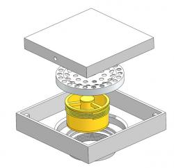 floor drain symbol autocad 3D Models | Page 1 | STLFinder