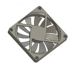 80x80x10mm fan 3D Models | Page 1 | STLFinder