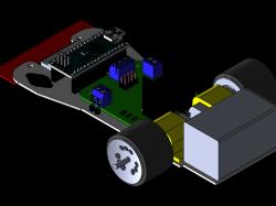 3d printed line follower robot 【 STLFinder