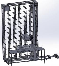 automated storage and retrieval system 3d models 【 STLFinder