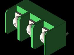 3 pin terminal block connector 3d models 【 STLFinder