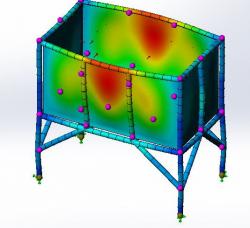 solidworks pressure vessel simulation 3d models 【 STLFinder