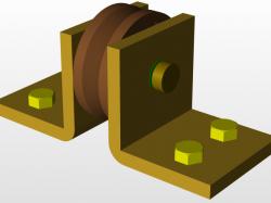 wheel support assembly 3d models 【 STLFinder