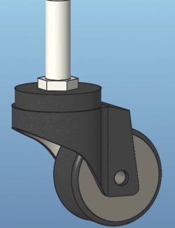 40mm plate mounted swivel castors 3D Models | Page 1 | STLFinder