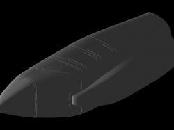 3d printed helicopter fuselage 【 STLFinder