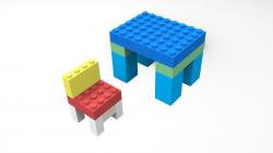 lego table and chair 3D Models | Page 1 | STLFinder
