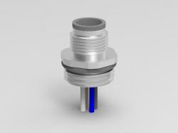 5 pin circular m12 connector flange male detachable 3D Models | Page 1 ...