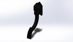 design of accelerator pedal cad model 【 STLFinder