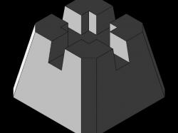 concrete deck footing block 3D Models | Page 1 | STLFinder