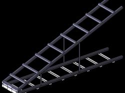 folding wood ladder 3d models 【 STLFinder
