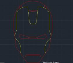 iron man maskesi autocad 3D Models | Page 1 | STLFinder