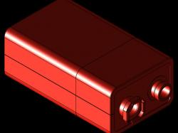 9v battery cad 3d models 【 STLFinder
