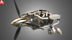 continental io 550 aircraft engine 3D Models | Page 1 | STLFinder