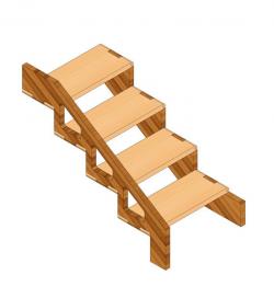 folding staircase 3d models 【 STLFinder