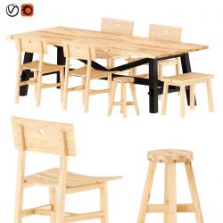 skogsta stool 3D Models | Page 1 | STLFinder