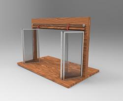 sliding door mechanism 3d models 【 STLFinder