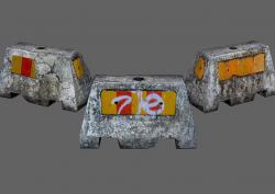 Concrete Barrier Road block 3D Models | Page 1 | STLFinder