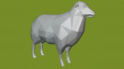 Low poly Sheep 3D Model 3D Models | Page 1 | STLFinder