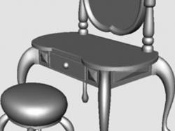 vanity stool cad block 3D Models | Page 1 | STLFinder