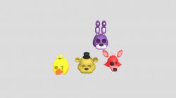 fnaf head 3d models 【 STLFinder
