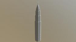 twin tower klcc 3D Models | Page 1 | STLFinder