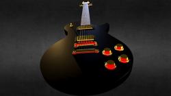 les paul dxf 3d models 【 STLFinder