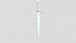 totk master sword 3d models 【 STLFinder