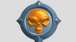 skull flat 3D Models | Page 1 | STLFinder