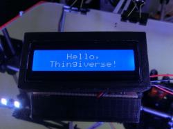 beveled lcd frame for 16x2 3D Models | Page 1 | STLFinder