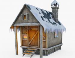 snow covered cabin 3D Models | Page 1 | STLFinder