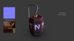 tnt barrel 3d models 【 STLFinder