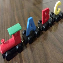 alphabet train 3d models 【 STLFinder