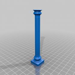 ancient columns 3d models 【 STLFinder