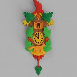 cuckoo clock movement diagram 3D Models | Page 1 | STLFinder