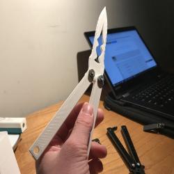 double sided butterfly knife 3D Models | Page 1 | STLFinder