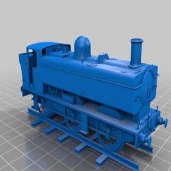 body for 00 gauge gwr 97xx condensing pannier tank 3D Models | Page 1 ...