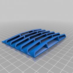 rear window louvers 3D Models | Page 1 | STLFinder