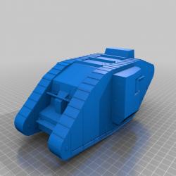mark 1 tank 3D Models | Page 1 | STLFinder