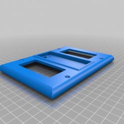 3 light switch plate 3D Models | Page 1 | STLFinder