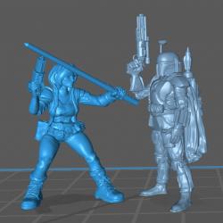 female jedi 3D Models | Page 1 | STLFinder