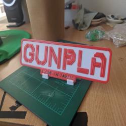 gunpla logo 3D Models | Page 1 | STLFinder