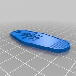 overlook hotel room 237 keychain 3D Models | Page 1 | STLFinder