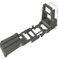 pontiac fiero center console skeleton by 3D Models | Page 1 | STLFinder