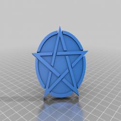 pentagram symbol text 3D Models | Page 1 | STLFinder