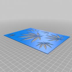 weed stencil leaf 3D Models | Page 1 | STLFinder