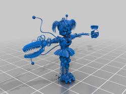 scrap baby fnaf tongue kiss 3D Models | Page 1 | STLFinder