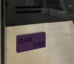 dishwasher clean dirty sign non magnet 3D Models | Page 1 | STLFinder
