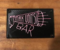 max metal sign 3d models 【 STLFinder