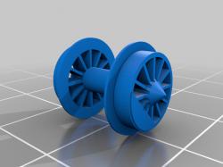 n gauge wheels 3D Models | Page 1 | STLFinder